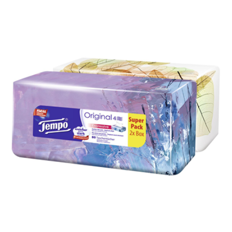 Tempo Duo-Box 4 lagig Weiß | Tines Getränke Kurier Hamburg