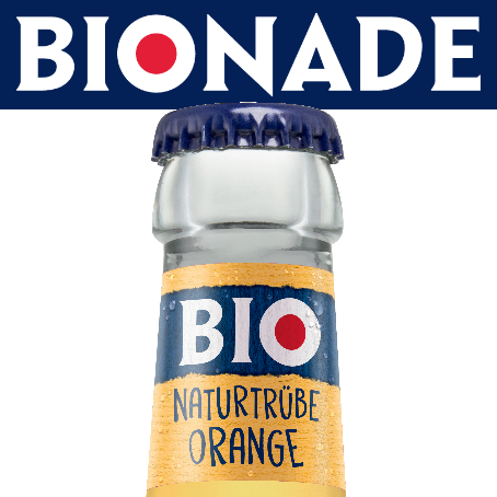 Bionade Naturtrübe Orange 12/0,33 Ltr. Glas | Tines Getränke Kurier Hamburg